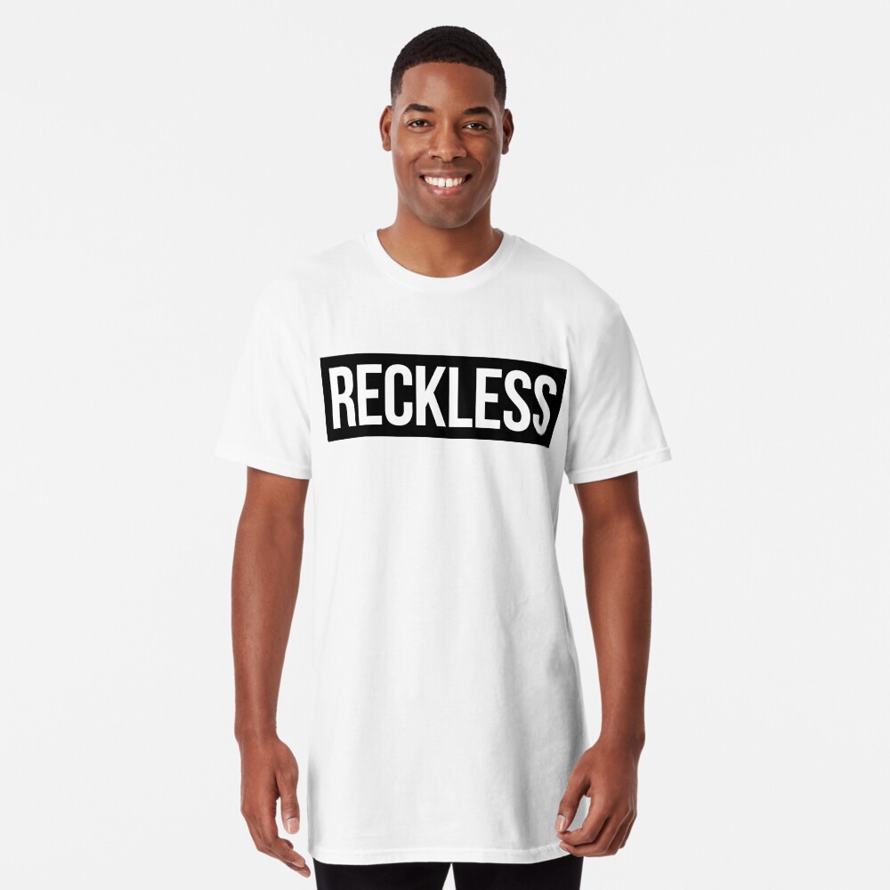 "Reckless" Sticker by dupabyte | Redbubble