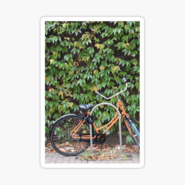 "Dutch Orange Bike" Sticker for Sale by stegeman | Redbubble