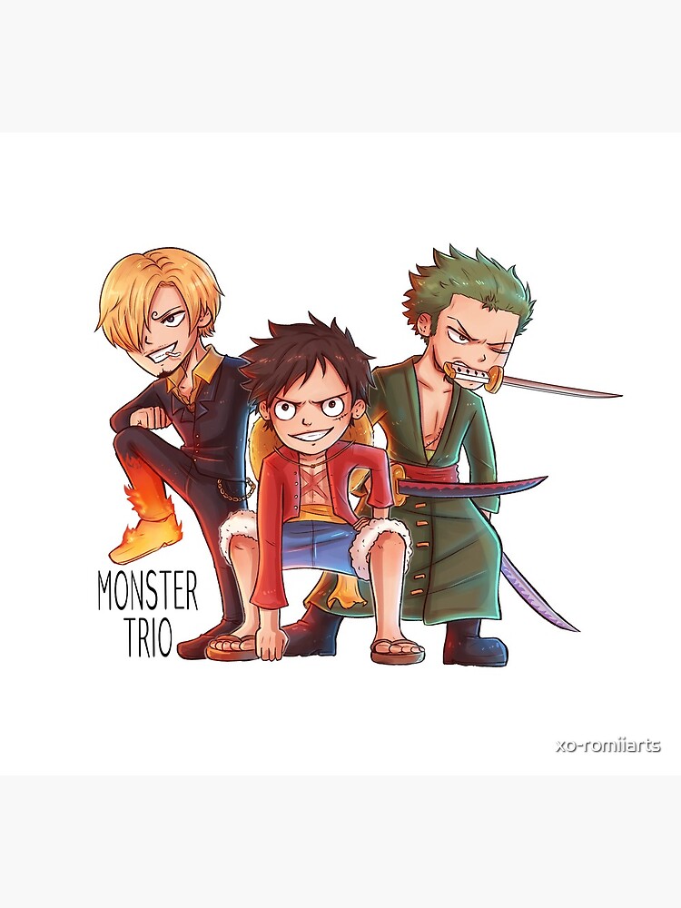 "MONSTER TRIO " Art Print by xo-romiiarts | Redbubble