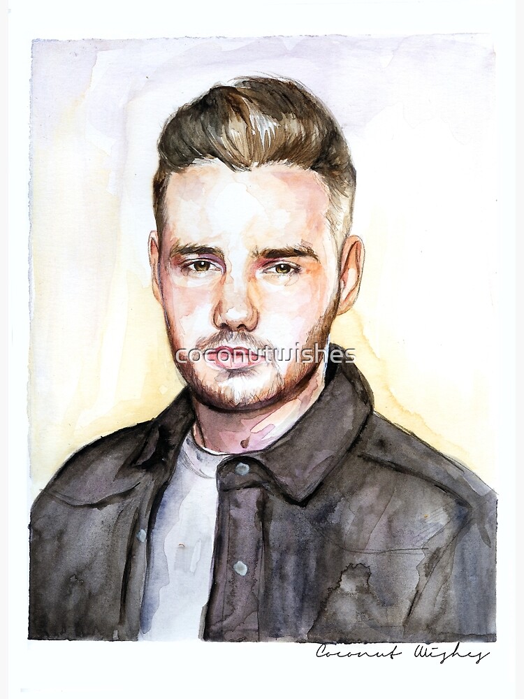 "Liam watercolor" Poster for Sale by coconutwishes | Redbubble