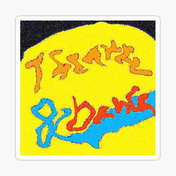 "Scrambled logo" Sticker for Sale by WitlessTeam | Redbubble