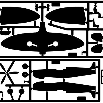"AIRFIX 1/72 SPITFIRE" Sticker for Sale by MACH5- | Redbubble
