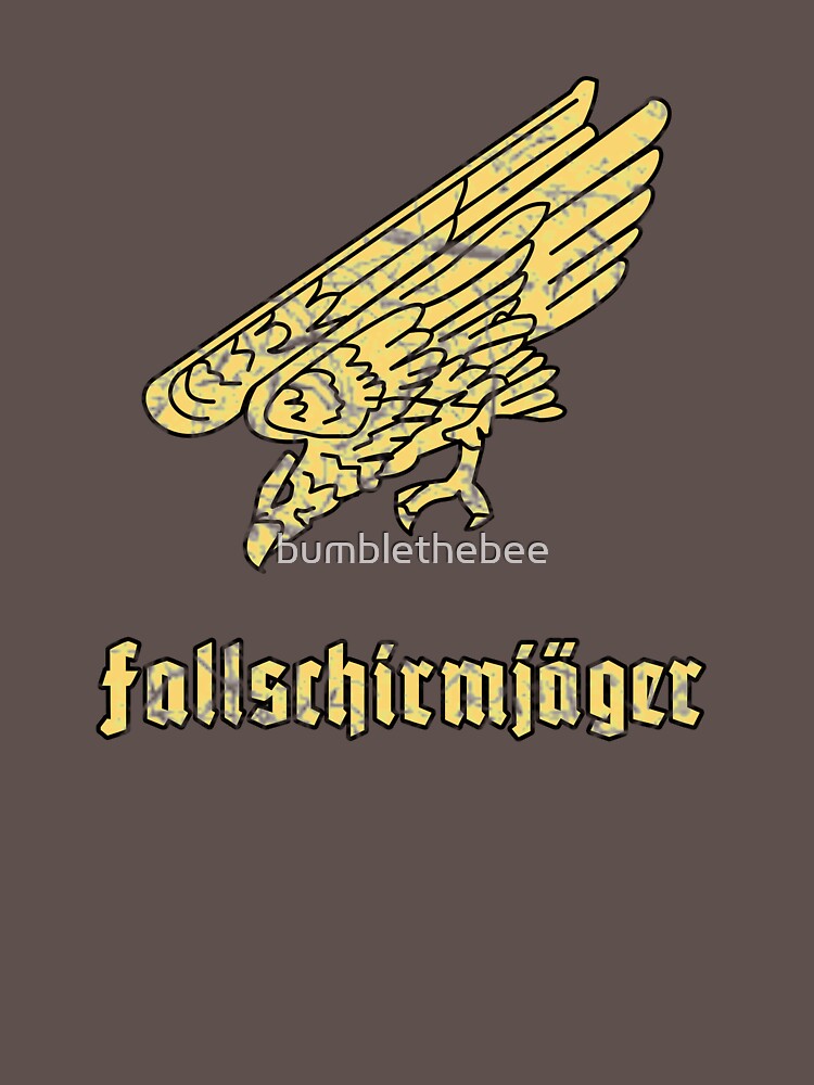 "fallshirmjager" T-shirt for Sale by bumblethebee | Redbubble | ww2 t ...