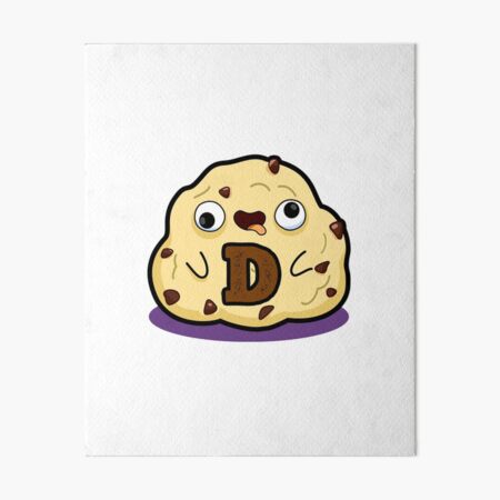 "Alphabet Letter D Cute Weird Dough Weirdo" Art Board Print by ...