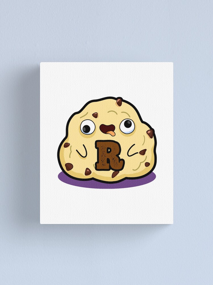 "Alphabet Letter R Cute Weird Dough Weirdo" Canvas Print by ...