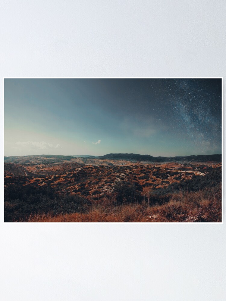"Cyprus landscape" Poster for Sale by juliannitzschke | Redbubble