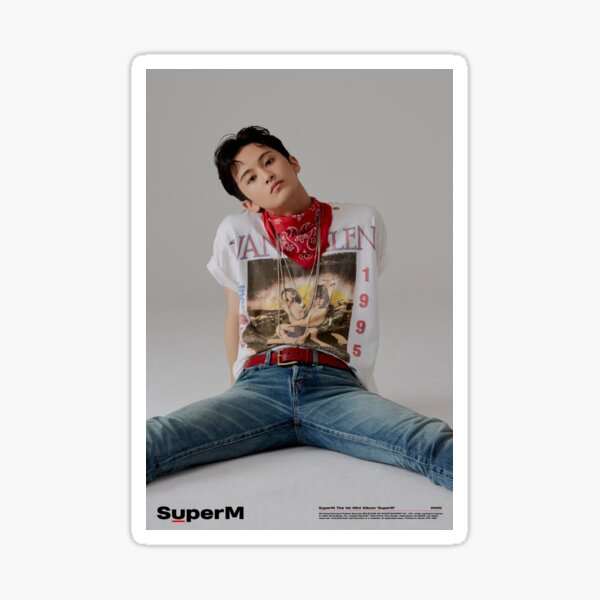 "SUPERM JOPPING MARK" Sticker for Sale by BGEMPORIUM | Redbubble