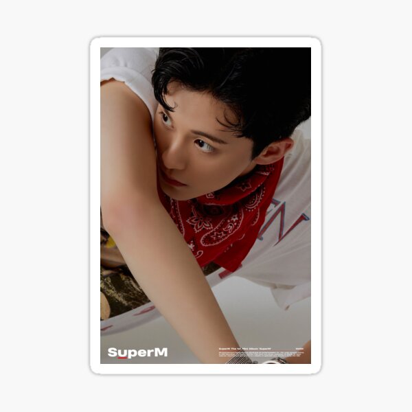 "SUPERM JOPPING MARK" Sticker for Sale by BGEMPORIUM | Redbubble