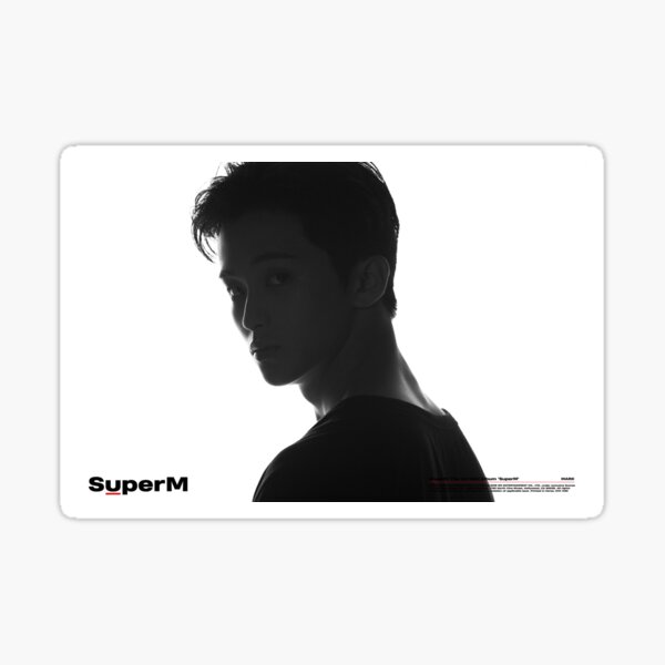 "SUPERM JOPPING MARK" Sticker for Sale by BGEMPORIUM | Redbubble