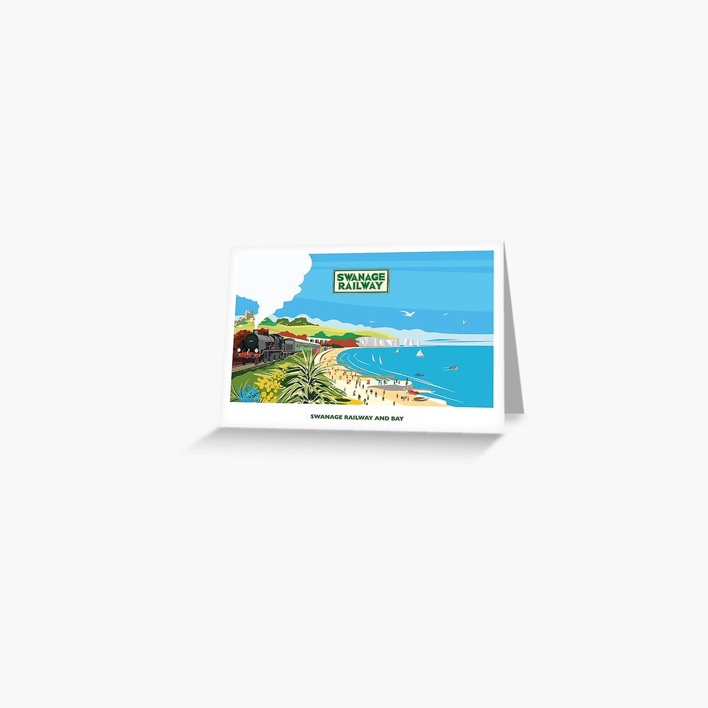 "Swanage Railway" Greeting Card by MaxwellBanks | Redbubble