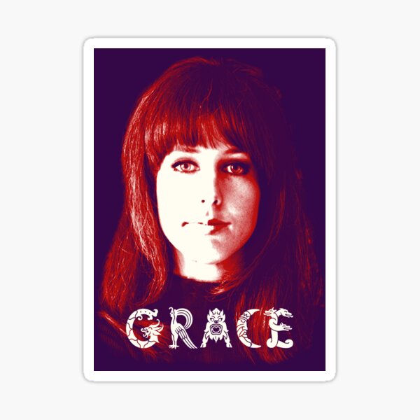 "Just Grace" Sticker for Sale by Salocin | Redbubble