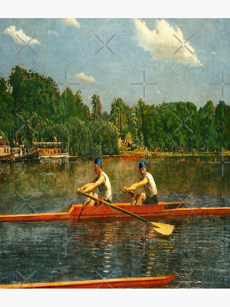 "The Biglin Brothers Racing-Thomas Eakins" Poster for Sale by LexBauer ...