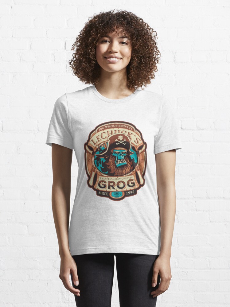 "[Videogame] LeChuck's Grog" T-shirt for Sale by Garlaska | Redbubble ...