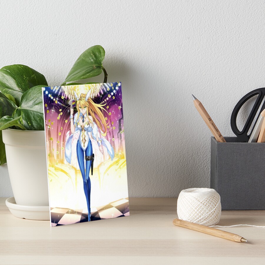 Fate Grand Order Fgo Bunny Girl Artoria Pendragon Art Board Print For Sale By Wabobabo