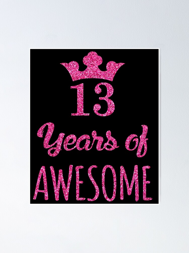 "13th birthday Gift,13 year old birthday,13 year Old Girl Birthday ...