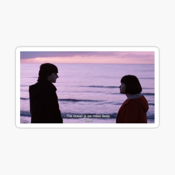 "submarine the ocean is six miles deep" Sticker by teheaux | Redbubble