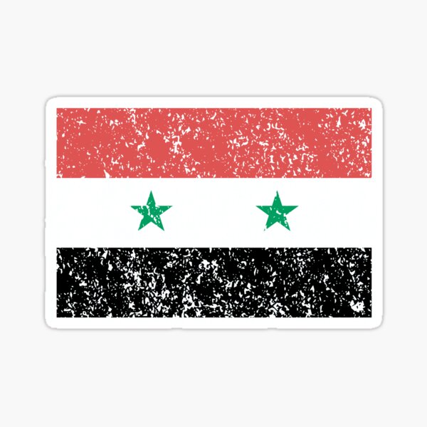 "Syria Flag " Sticker by brandonv111 | Redbubble