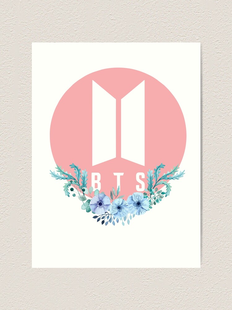"BTS - Logo" Art Print by imsuchasinner | Redbubble