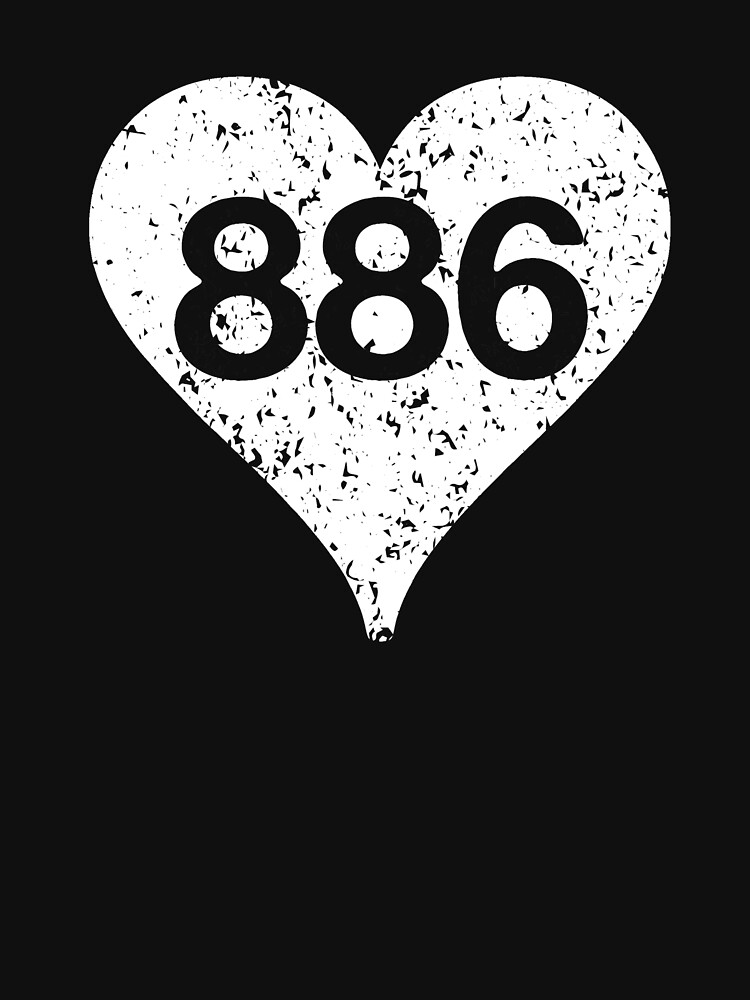 "Taiwan Country Area Code 886" T-shirt by brandonv111 | Redbubble