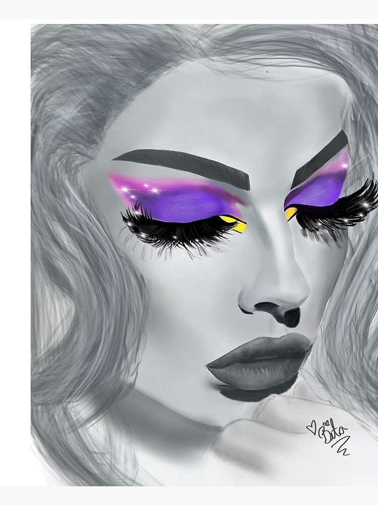 "Alyssa Edwards Realness" Art Print by thisisbita | Redbubble