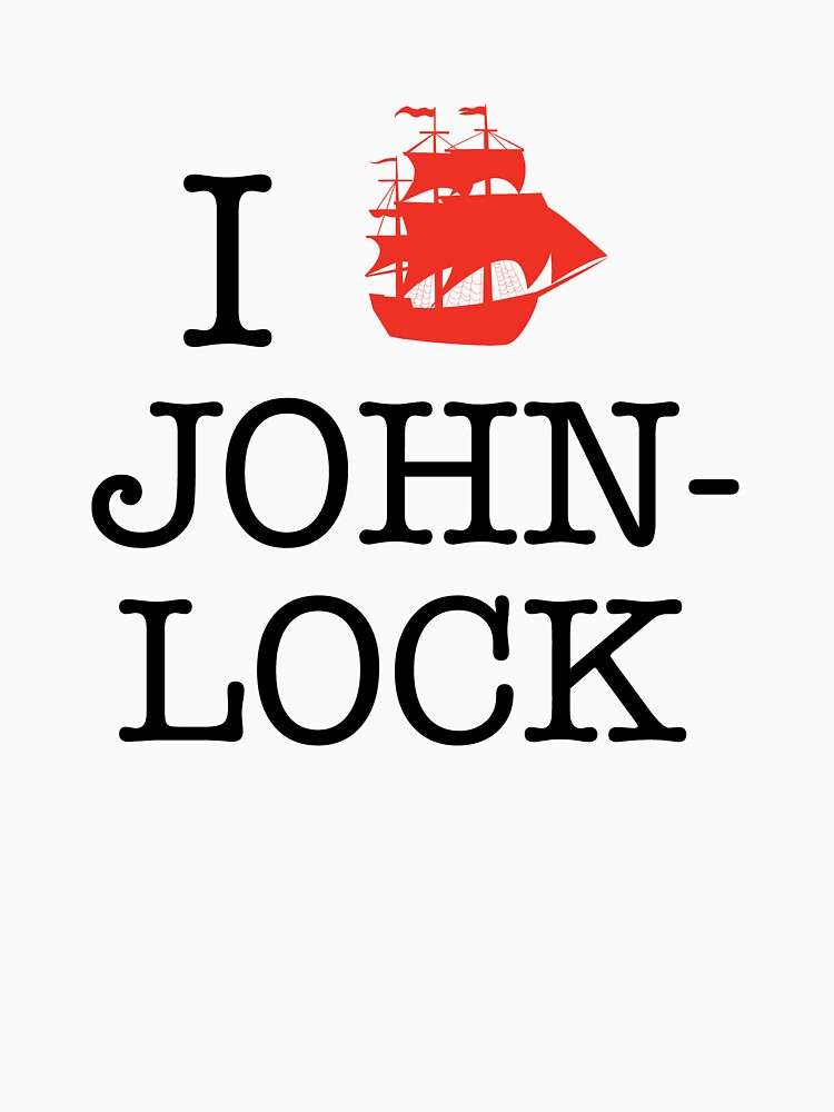 "I Ship Johnlock" T-shirt for Sale by supersam18 | Redbubble | johnlock ...