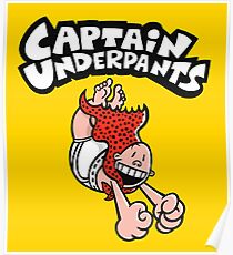 Captain Underpants Posters | Redbubble