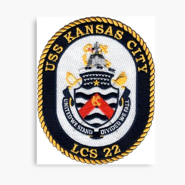 "USS Kansas City LCS-22" Canvas Print by Quatrosales | Redbubble