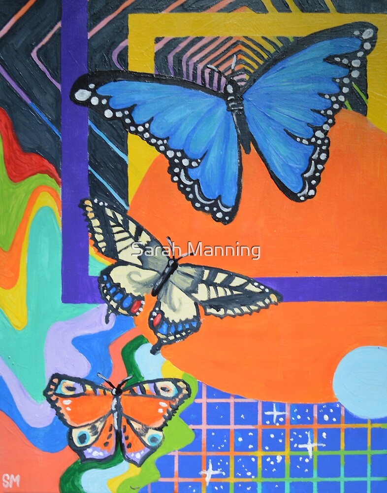"butterfly matrix" by Sarah Manning | Redbubble