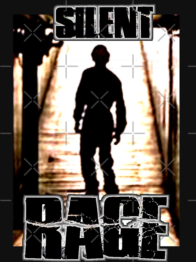 "Silent Rage!" T-shirt by SynthOverlord | Redbubble