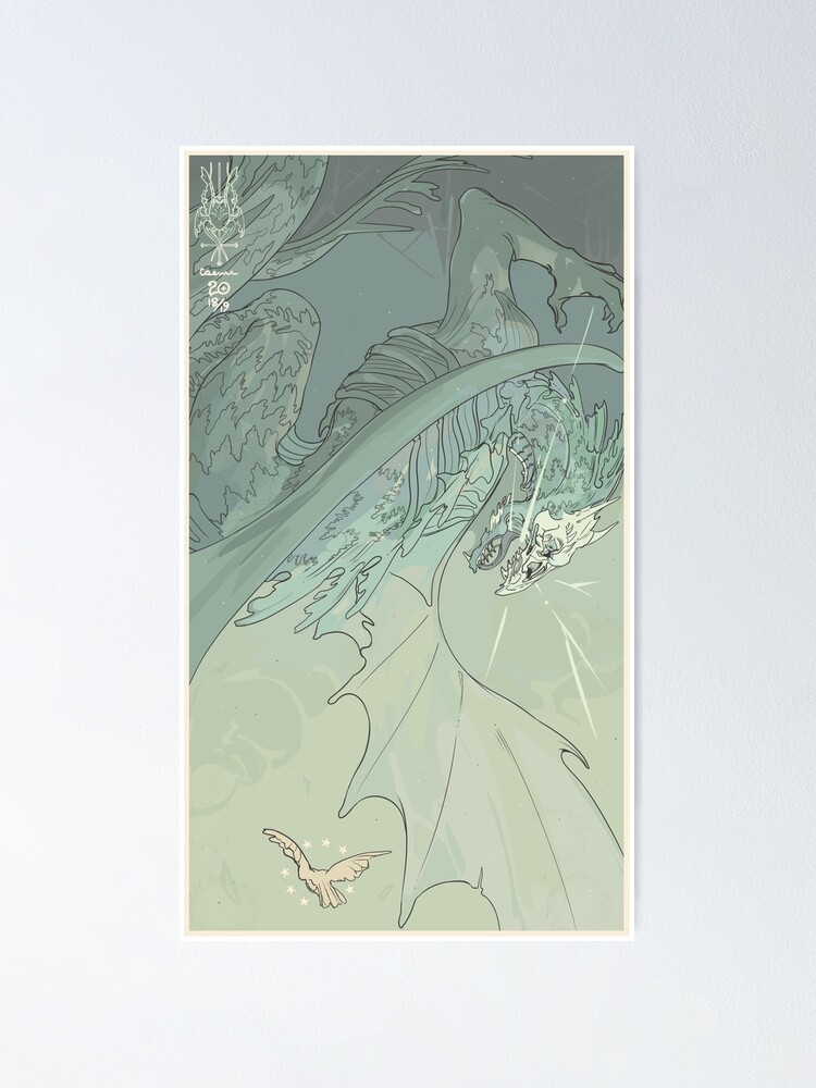 "Gelidon 01" Poster for Sale by caemielilium | Redbubble