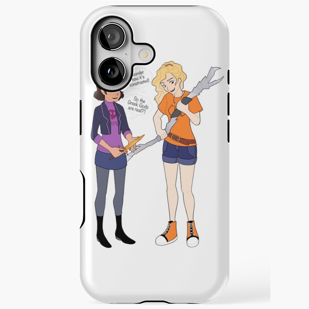 "Annabeth and Claire" Sticker for Sale by noxque | Redbubble