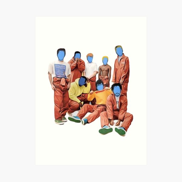 "brockhampton" Art Print for Sale by juliamjones6 | Redbubble