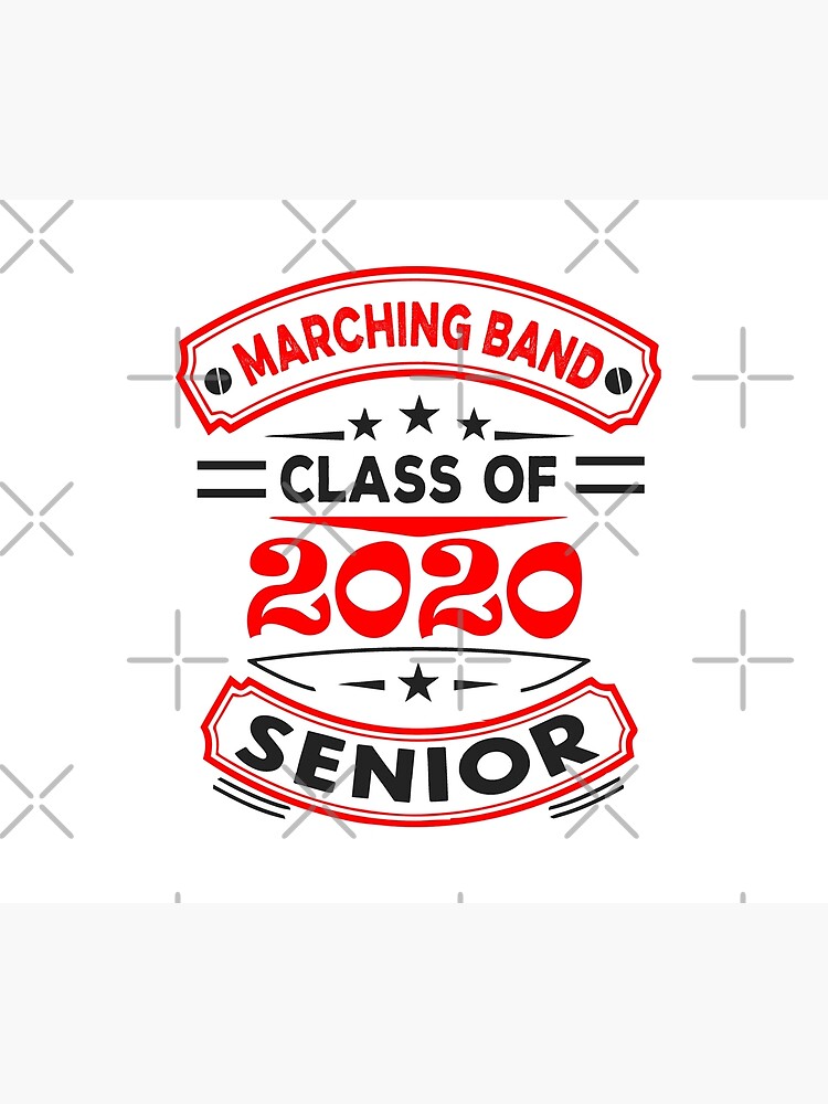 "Marching Band - Class of 2020 - Senior" Throw Blanket by ...