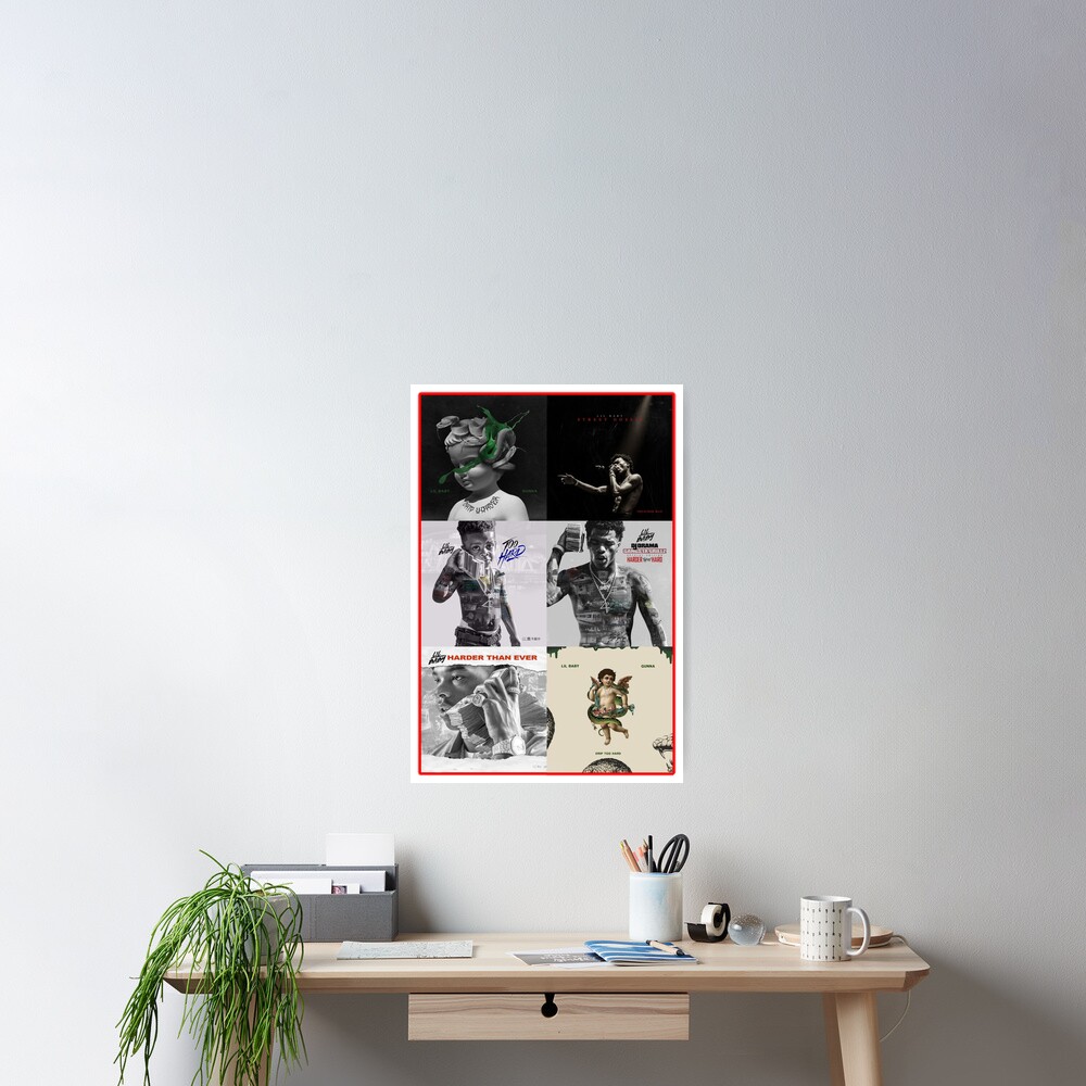 "Lil Baby Album Collage" Poster for Sale by HaysMolm | Redbubble