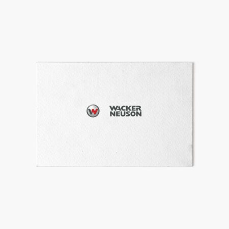 "Wacker Neuson Logo" Art Board Print by jenibleng | Redbubble