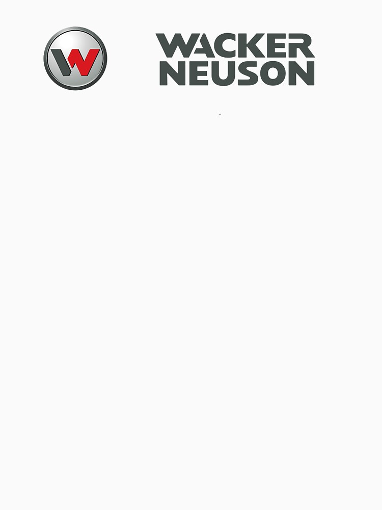 "Wacker Neuson Logo" T-shirt for Sale by jenibleng | Redbubble | wacker ...