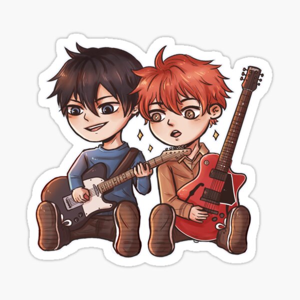 "Mafuyu & Uenoyama " Sticker for Sale by xo-romiiarts | Redbubble