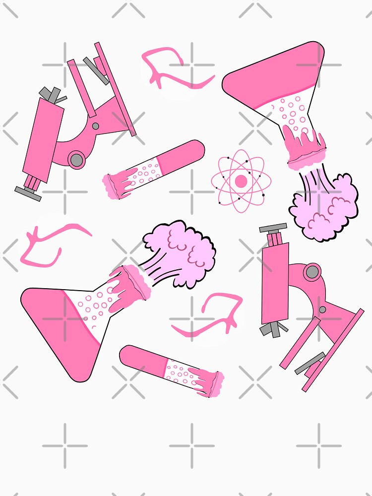 "Medical Science Research Pink Pattern" T-shirt by karwilbedesigns ...