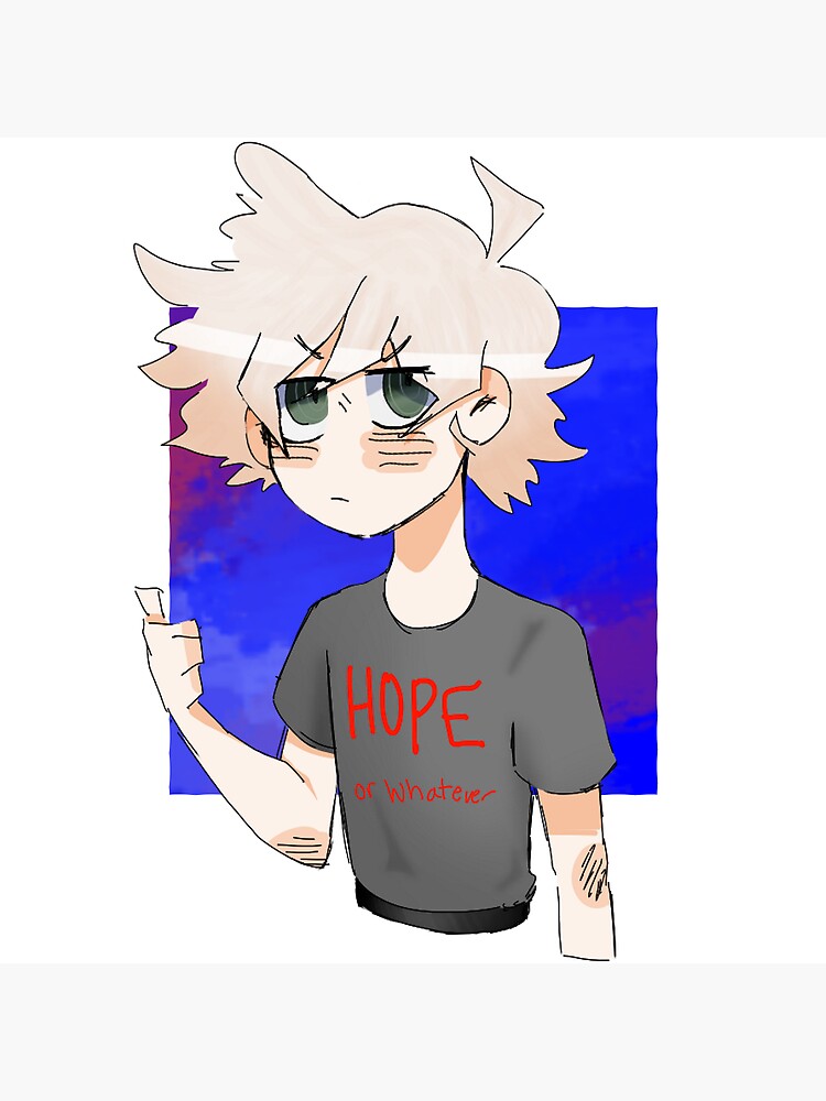 "Hope or whatever" Sticker by peachyyboy | Redbubble