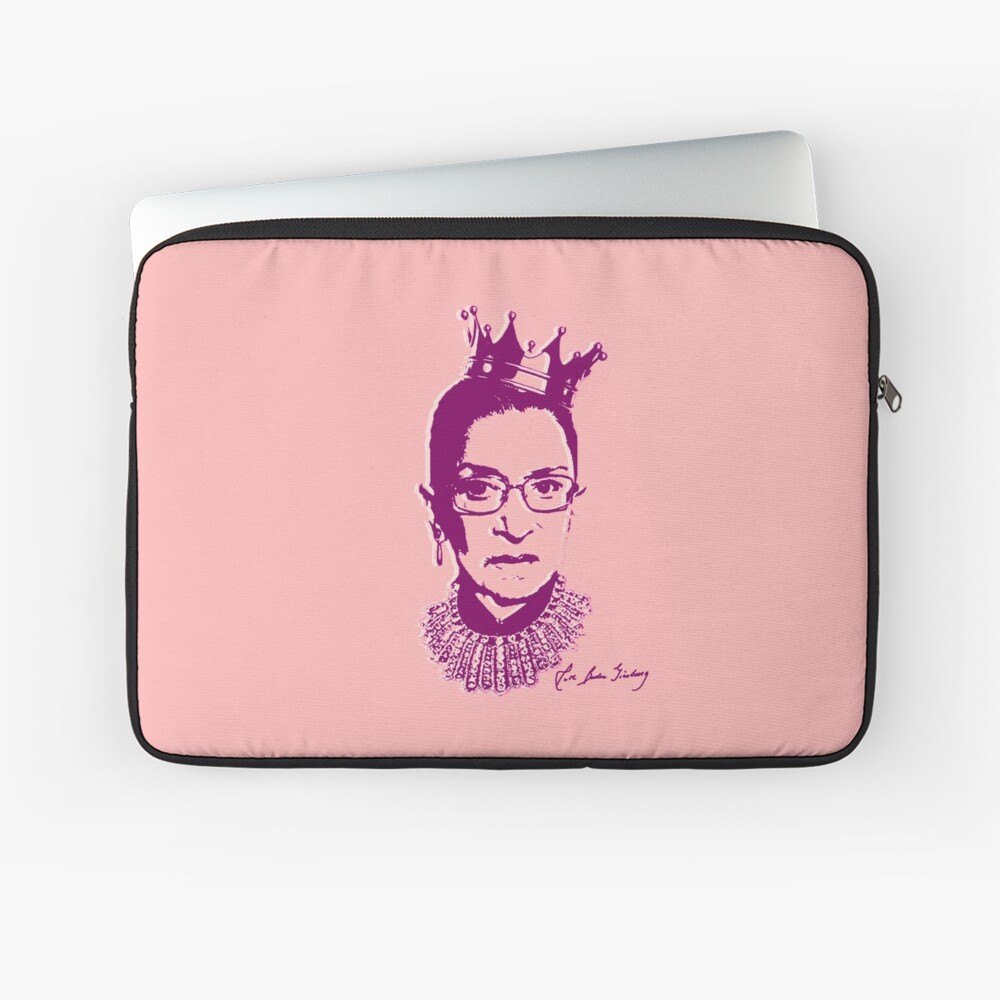 "Ruth Bader Ginsburg Autograph - RBG Signature" Laptop Sleeve by ...
