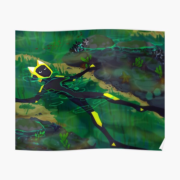 "epipelagic zone (ABZU)" Poster for Sale by vongacy | Redbubble