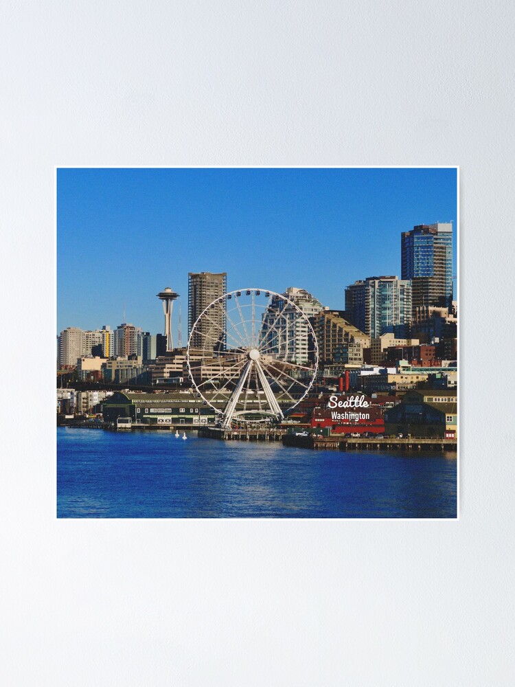"Seattle, Washington, US - Downtown Seattle waterfront - Seattle ...