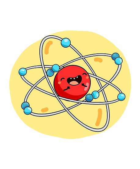"Kawaii Atom" Poster by kawaiilife | Redbubble