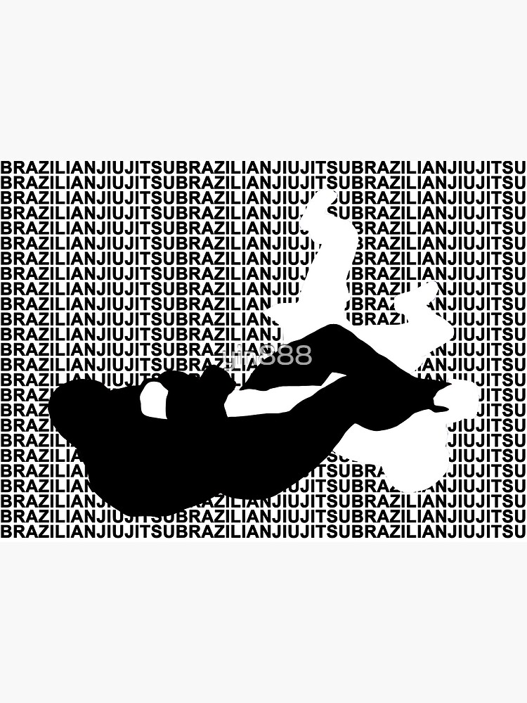 "BRAZILIAN JIU JITSU ARM BAR " Poster for Sale by yin888 | Redbubble