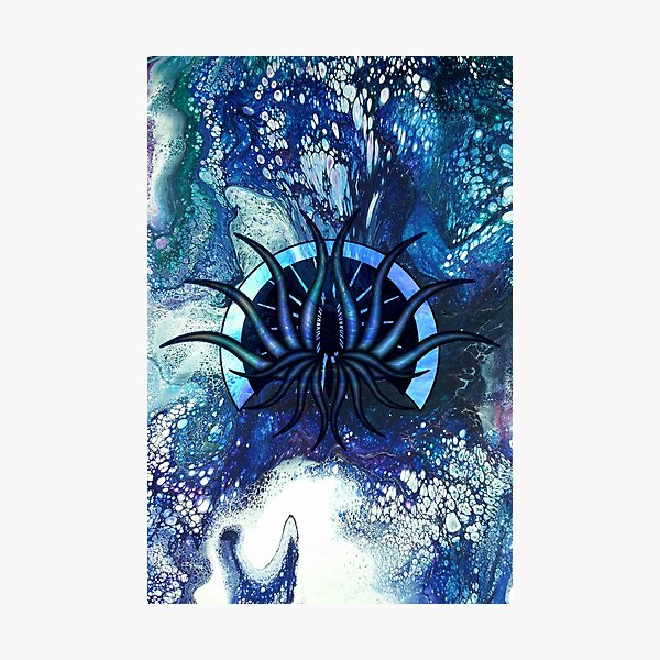 "Portal: monster art" Photographic Print by kerravonsen | Redbubble