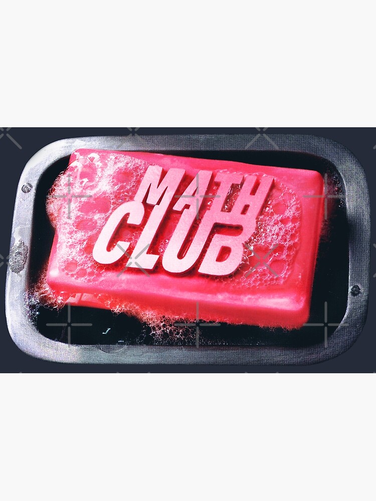"MATH CLUB" Poster by arnoldkim | Redbubble