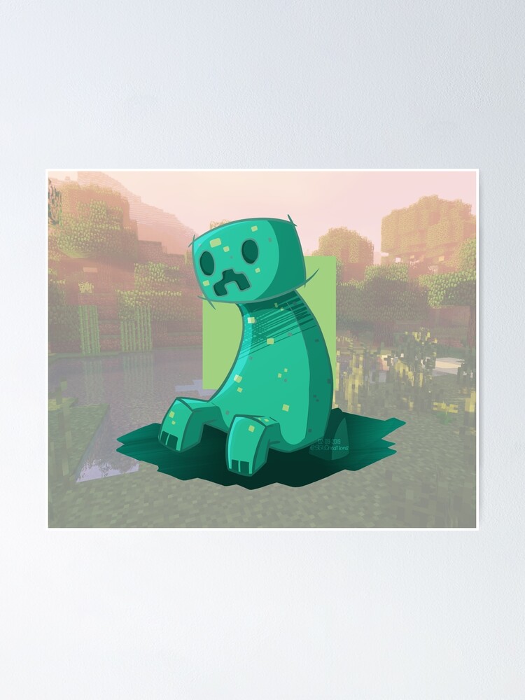 "Minecraft Creeper" Poster for Sale by sgi-creations | Redbubble