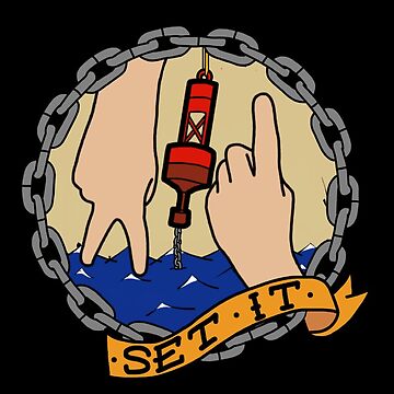 "Coast Guard ATON - Set It" Sticker for Sale by AlwaysReadyCltv | Redbubble