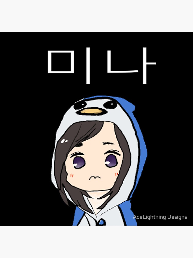 "Twice Mina" Sticker for Sale by AceLightning13 | Redbubble