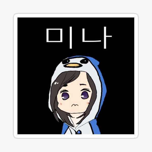 "Twice Mina" Sticker for Sale by AceLightning13 | Redbubble